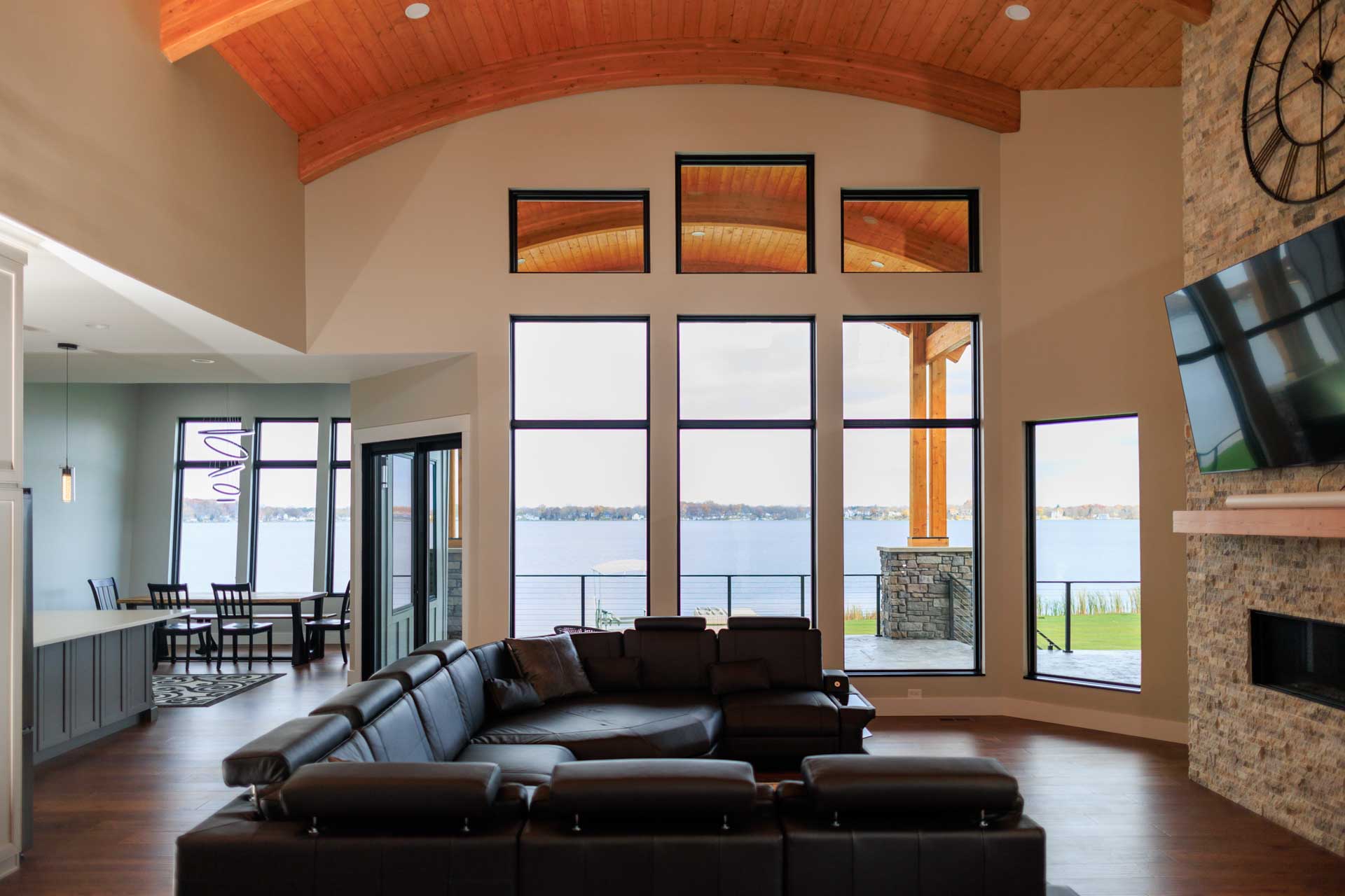 Woodline Building Company | Modern Lakefront Project