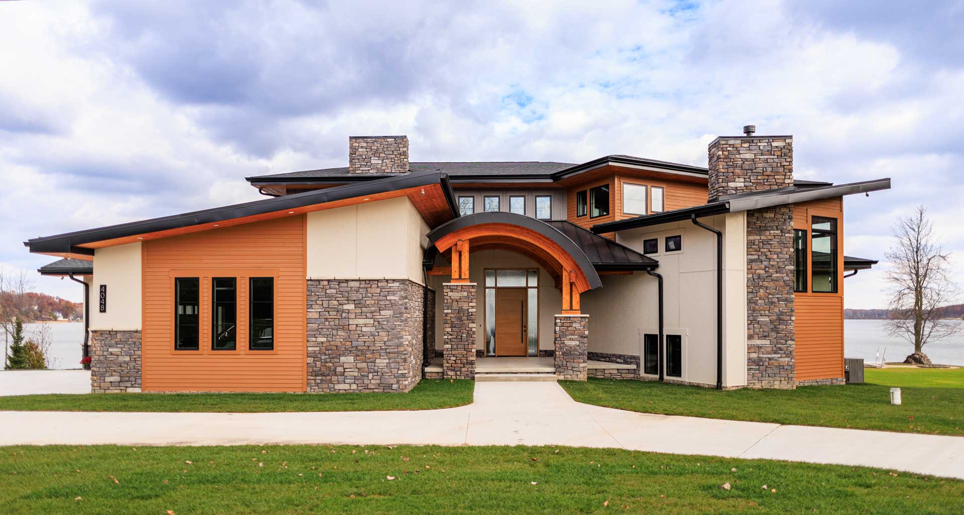 Woodline Building Company | Modern Lakefront Project